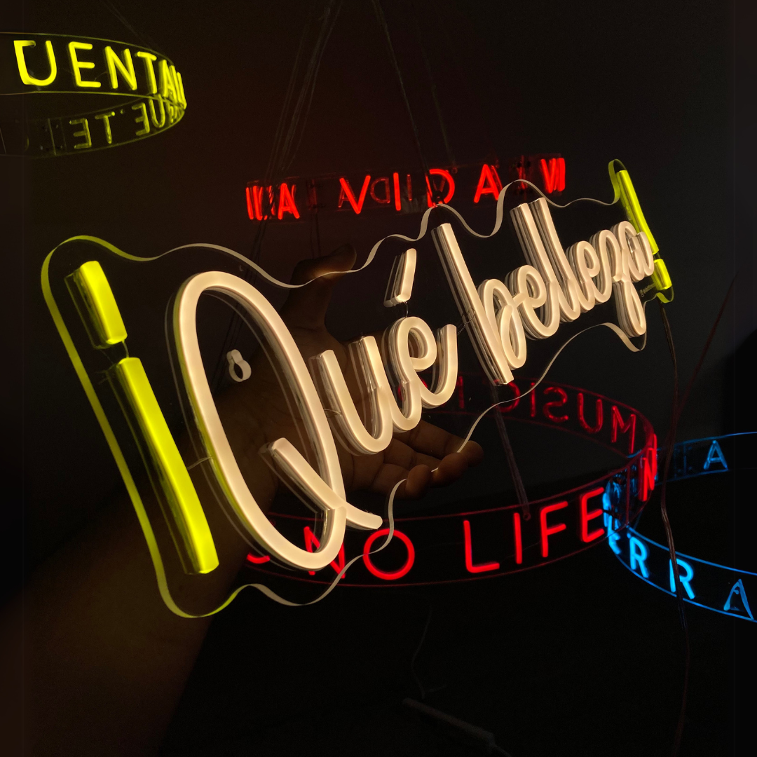 Frase en Neón Personalizada – Electric Neon