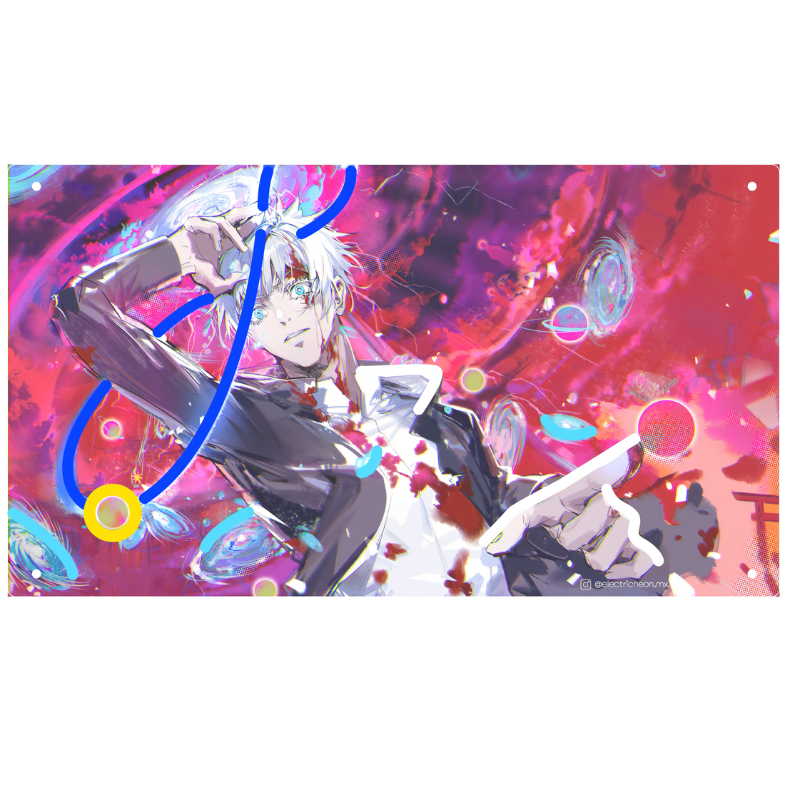 Satoru Gojo LT – Electric Neon